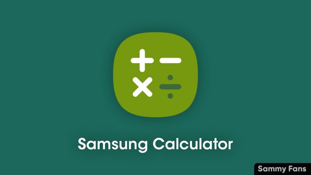 Samsung Calculator updated to version 12.0.00.14 (September 29, 2020 ...