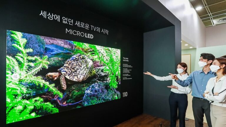 Samsung plans to release 89, 101, 114-inch micro LED TV next year ...