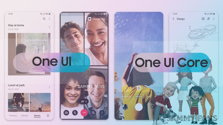 Samsung One UI vs One UI Core: Here's the difference - Sammy Fans