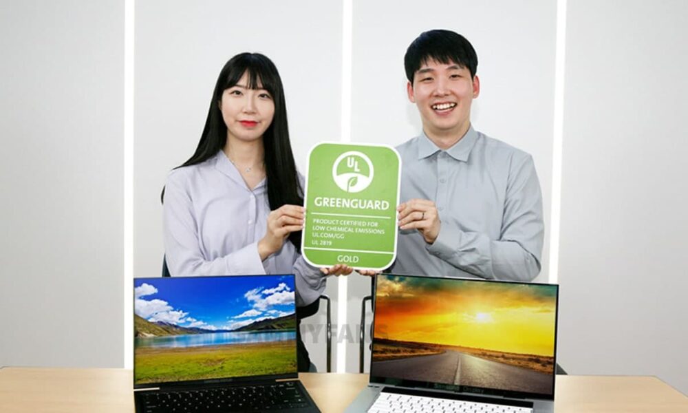 Samsung Galaxy Book Pro features world's first 'Green Guard Gold ...