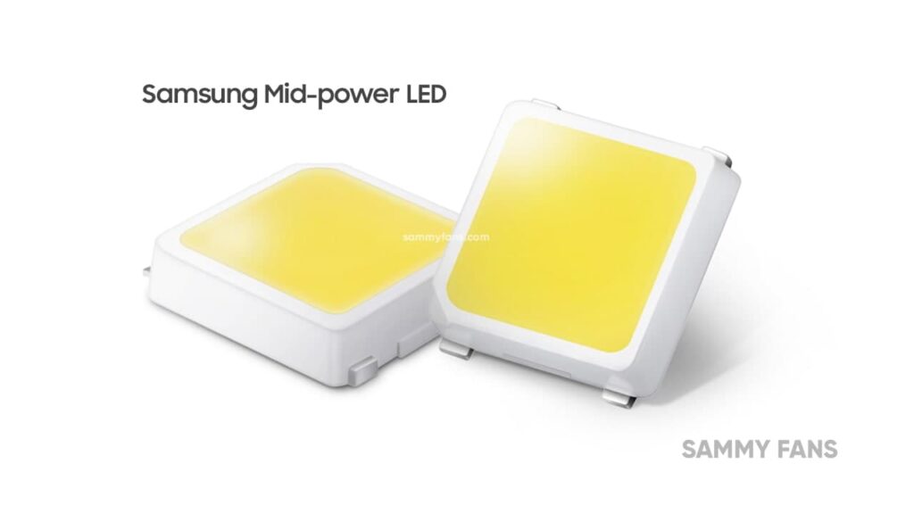 Samsung's new mid-power LED set pace in light efficacy and color ...