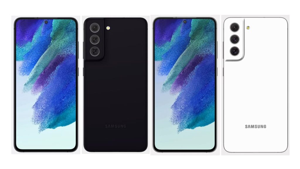 Samsung Galaxy S21 FE colorful [3D] render leak reveals bezel-less ...