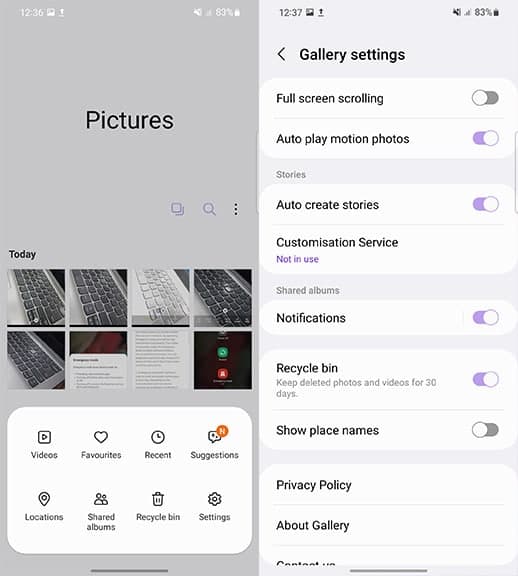 One UI 4.0 adds customized settings and enhanced features to Samsung ...