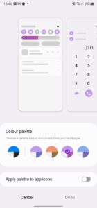 Samsung Galaxy Note 20 gets Color palette (Material You) with One UI 4 ...