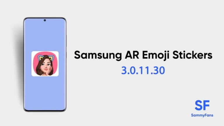 New Samsung AR Emoji Stickers update (3.0.11.30) improves usability