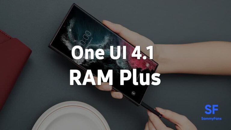 Samsung rolled out customizable RAM Plus for these Galaxy devices ...