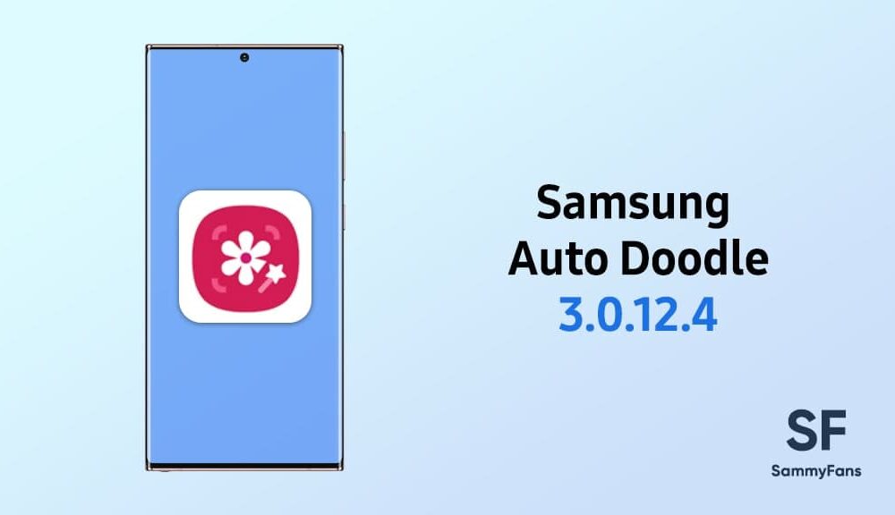 The new Samsung Auto Doodle app update (3.0.12.4) improves usability
