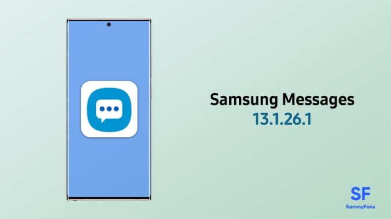 New Samsung Messages (13.1.26.1) update fixes some general bugs