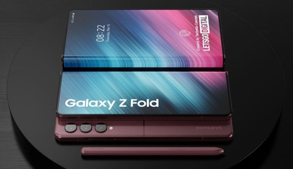 Samsung inventing an origami dual-hinge Galaxy Fold, concept emerges ...