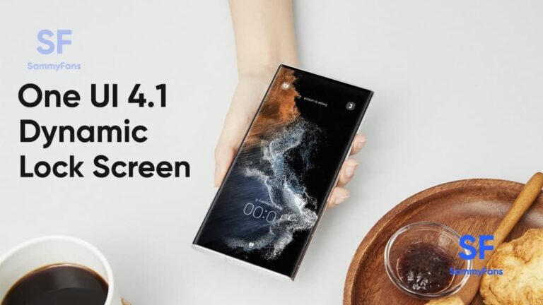 Samsung One UI 4.1: Dynamic Lock Screen - Sammy Fans