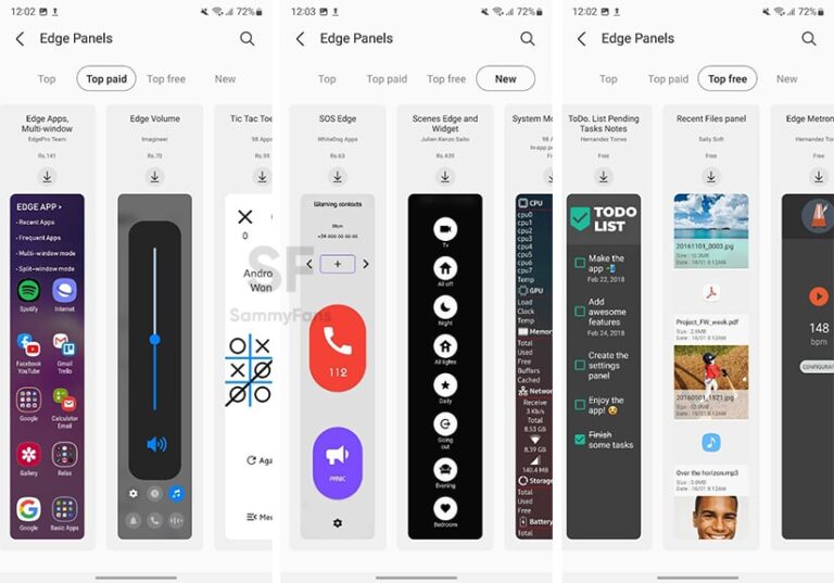 One UI 4.1 Tip: How to download new Edge panels on your Samsung ...
