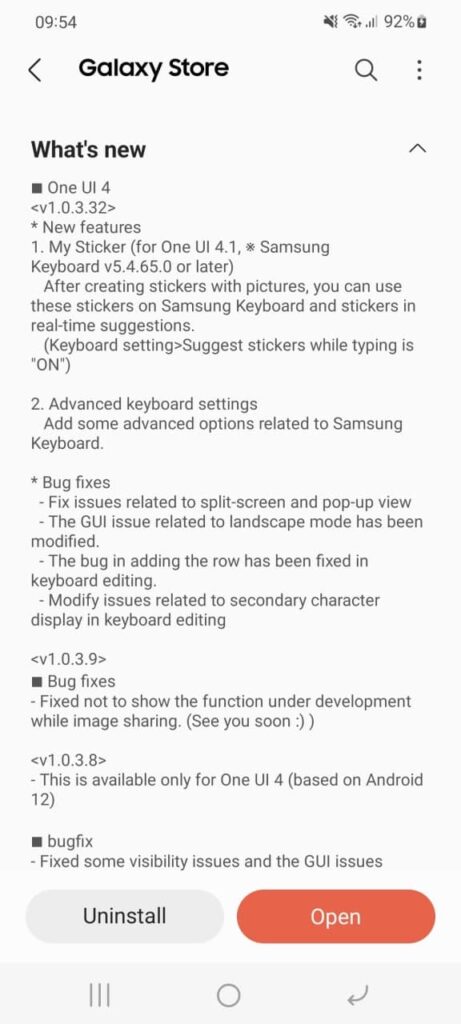 Samsung One UI 4.1 Keyboard gets My Sticker feature, thanks to Keys ...