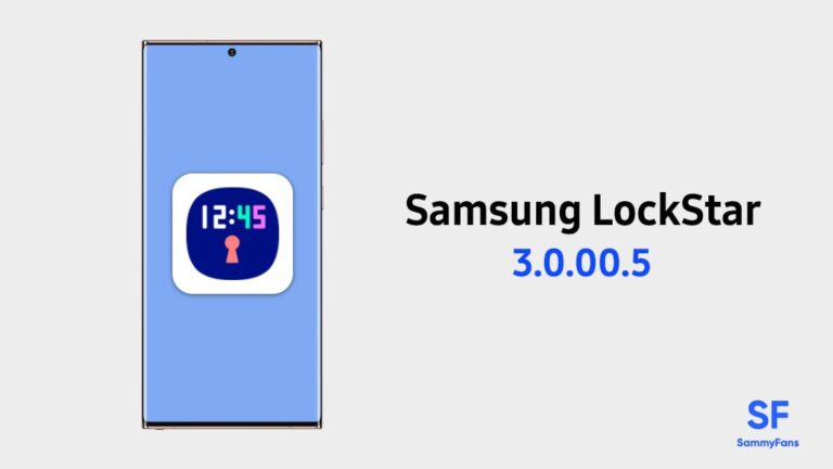 New Samsung One UI 4.1 LockStar update fixes lock screen text size ...