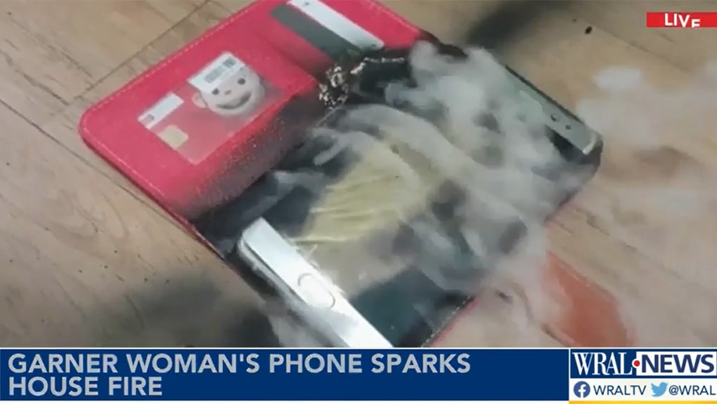 Samsung increasing the heat, spontaneous battery explosion could have ...