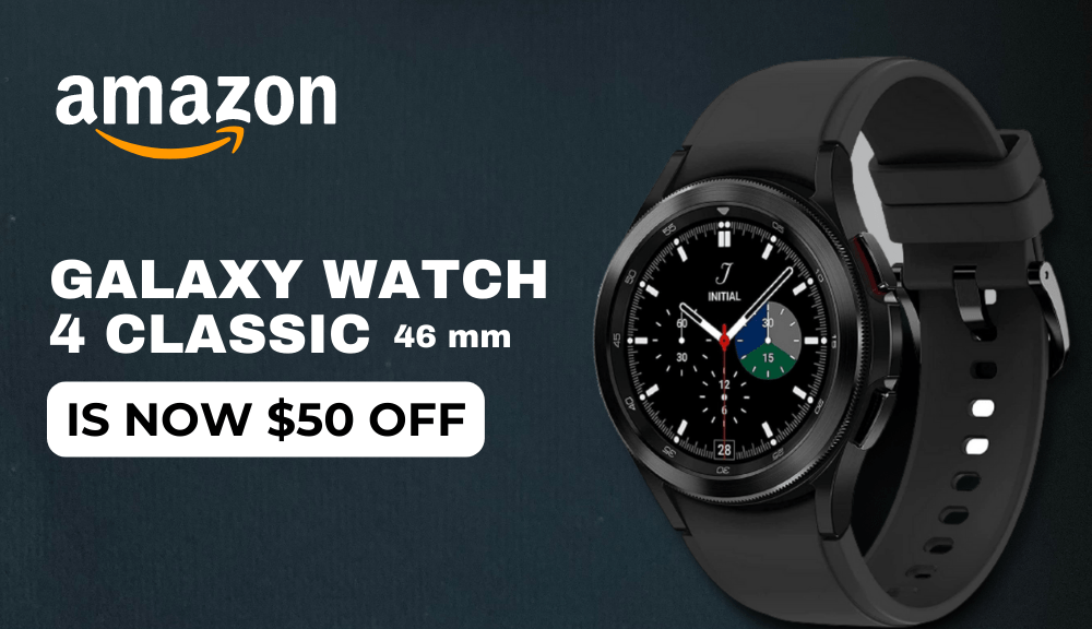 Samsung Deal: Get $50 off on Galaxy Watch 4 Classic via Amazon - Sammy Fans