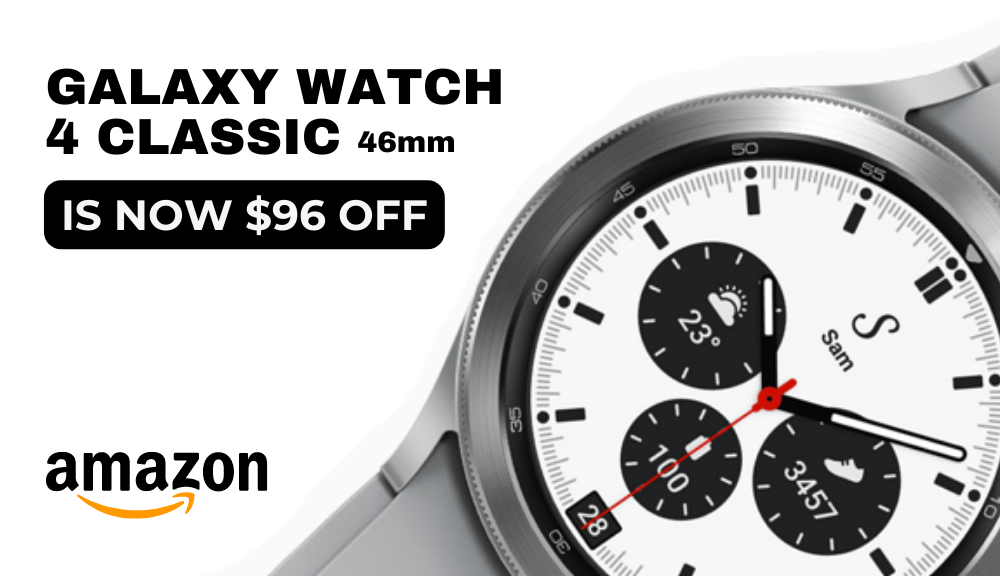 Samsung Deal: $96 off on Galaxy Watch 4 Classic via Amazon - Sammy Fans