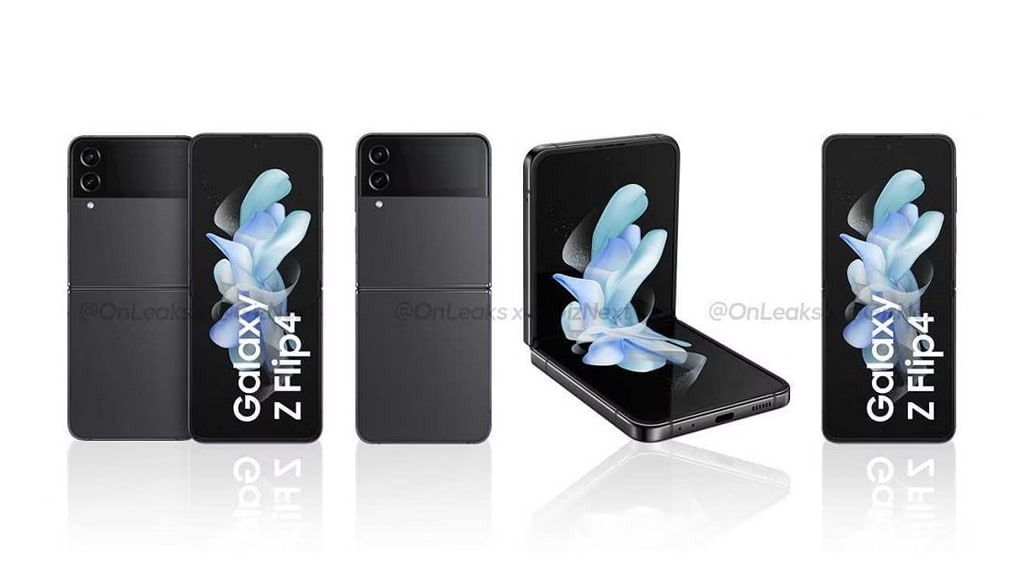 Samsung Galaxy Z Flip 4 official renders in all colors, full design ...