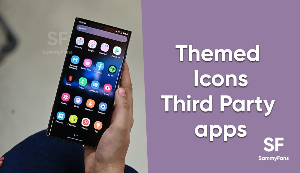 These 3rd party apps support Android 13 Themed Icons - Sammy Fans