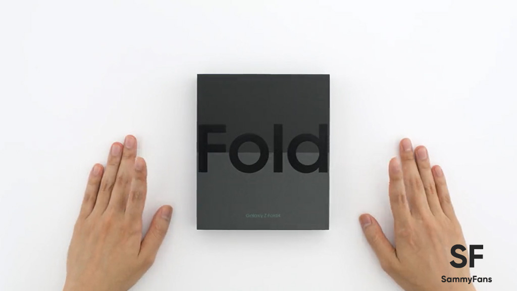 Samsung Galaxy Fold 4 Official Unboxing [Video] - Sammy Fans
