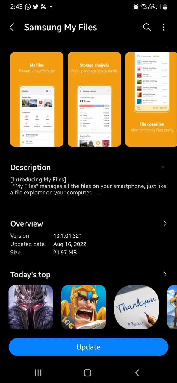 Samsung rolls out new Android 13, Android 12 My Files updates for ...