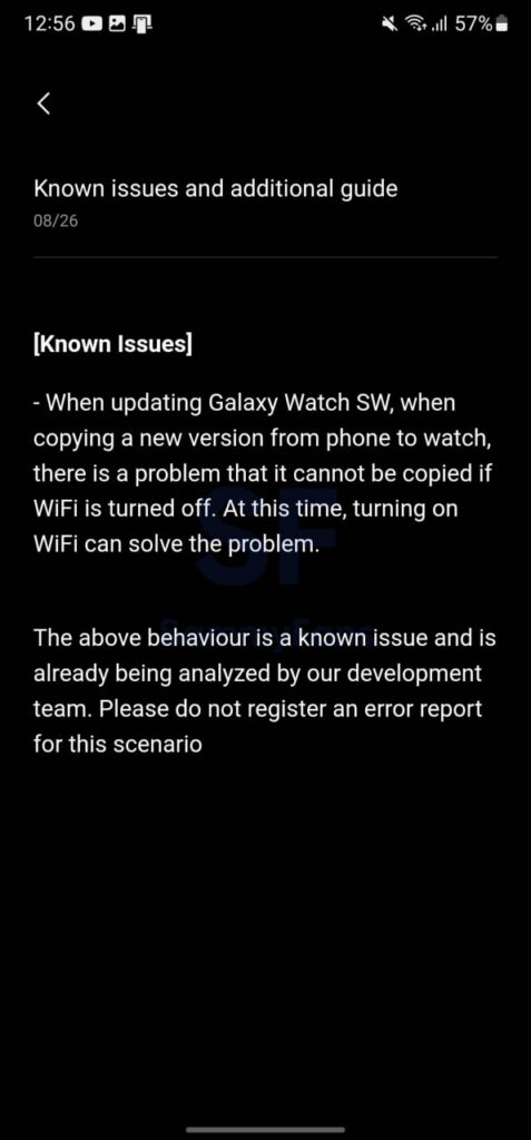 One UI 5.0 Beta restricts updating Galaxy Watch, here's the official fix - Sammy Fans