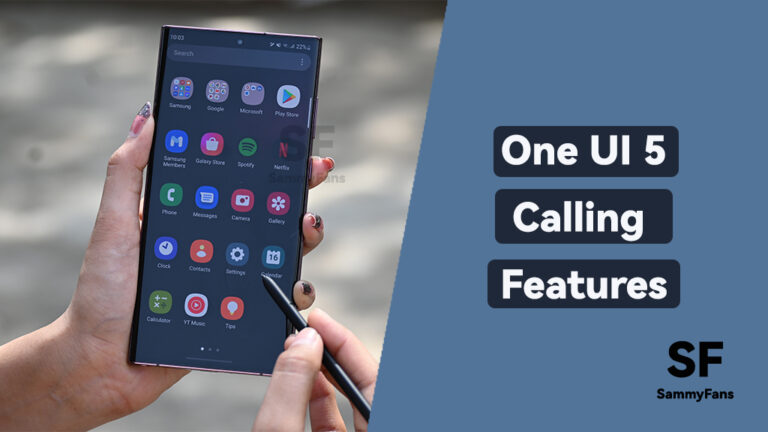 Samsung One UI 5 Beta brings notable Calling features - Sammy Fans