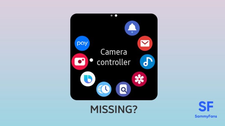 Galaxy Watch Camera Controller missing on Samsung phone? Check ...