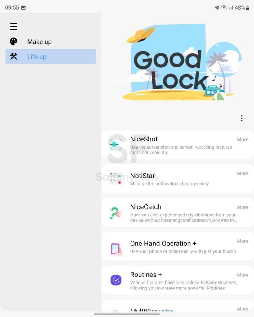 Meet new Samsung Good Lock with Make up, Life up and more! - Sammy Fans