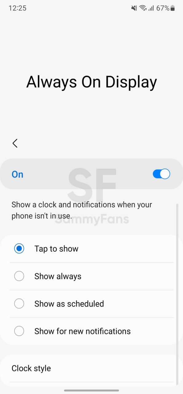 Samsung AOD 8.0, powered by One UI 5.0 - Sammy Fans
