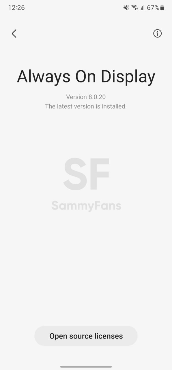 Samsung AOD 8.0, powered by One UI 5.0 - Sammy Fans