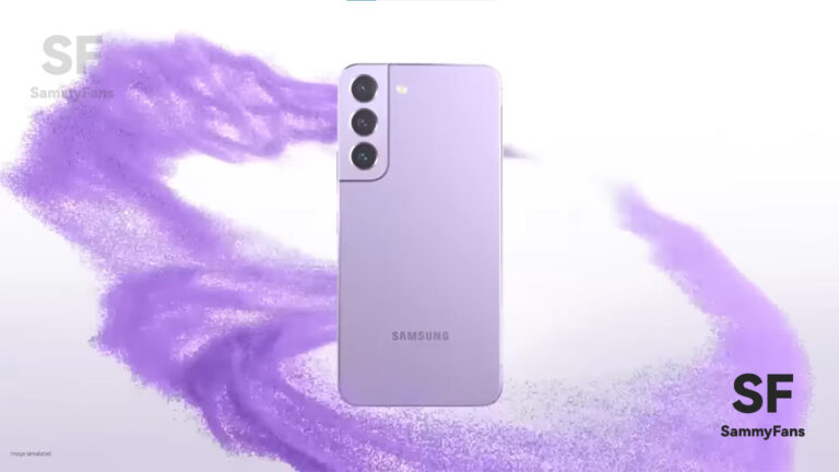 Samsung launches Galaxy S22 Bora Purple color variant in India - Sammy Fans