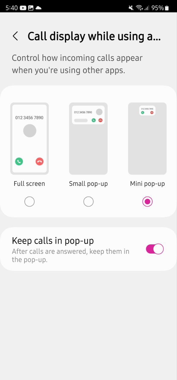 Quick Check: Samsung One UI 5.0 Phone Call features on Galaxy S21 ...
