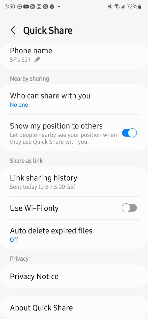 Exploring One UI 5.0 'Connected Devices' features in Samsung Galaxy S21 ...