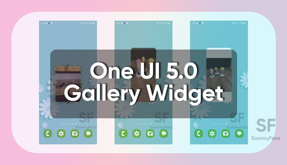 Samsung brings back the Gallery Widget feature with One UI 5.0, after ...