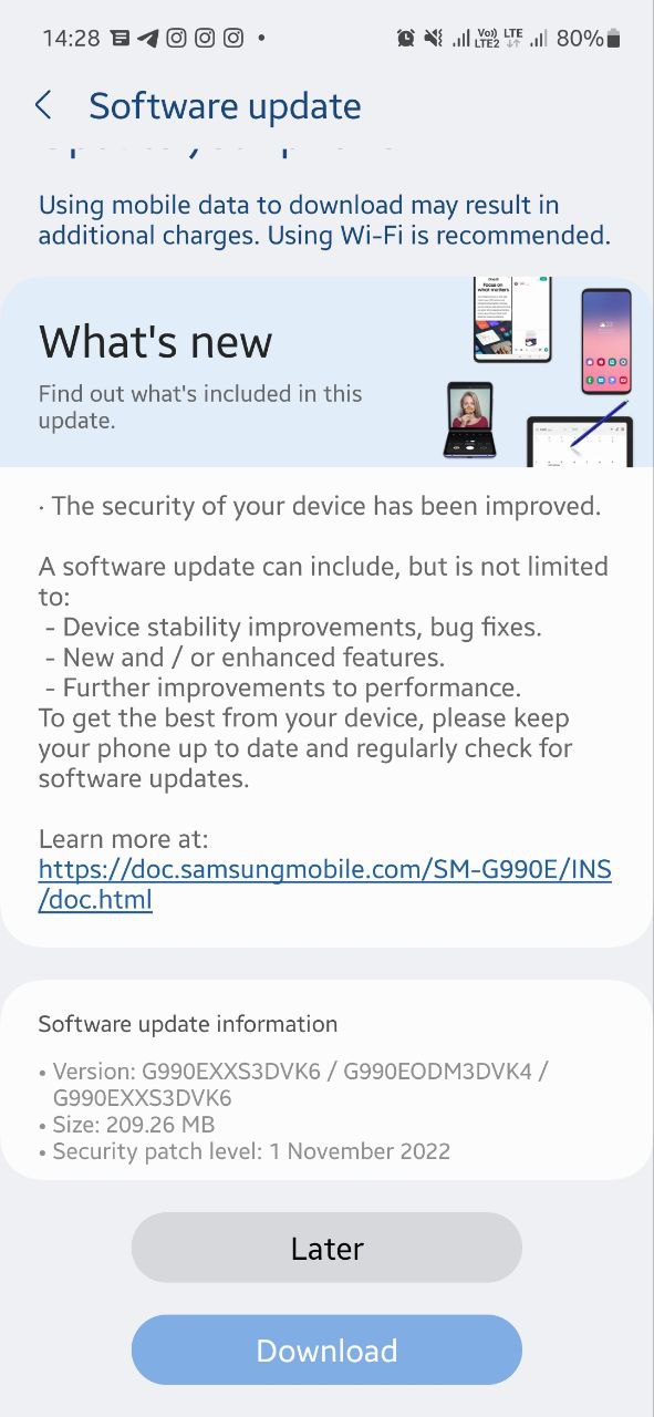Samsung releases September 2022 performance improvement update for ...