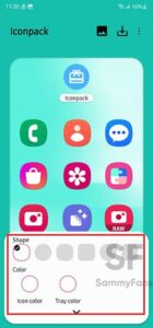 One UI 5.0: Customize app icons on your Samsung Galaxy smartphone ...