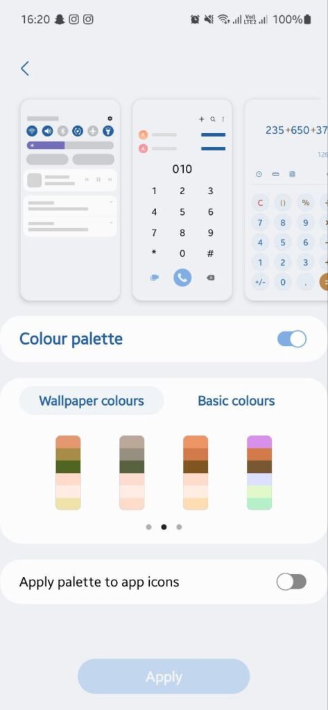 One UI 5.0 vs One UI 4.1 - What's new inside Samsung Color Palette ...