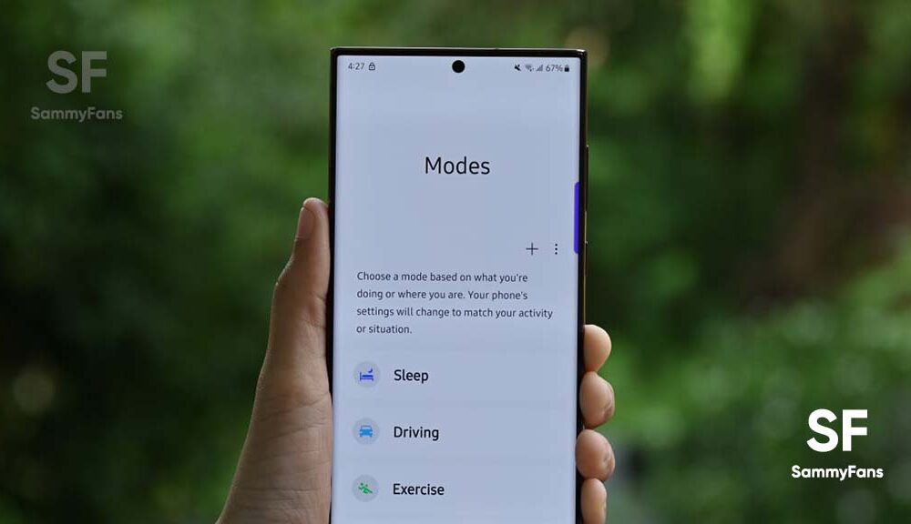 Here's how to set up Samsung One UI 5.0 Modes - Sammy Fans