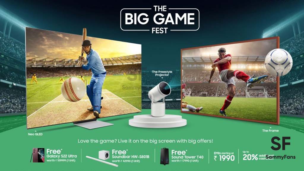 Samsung brings Big Game Fest offers during this Football World Cup ...