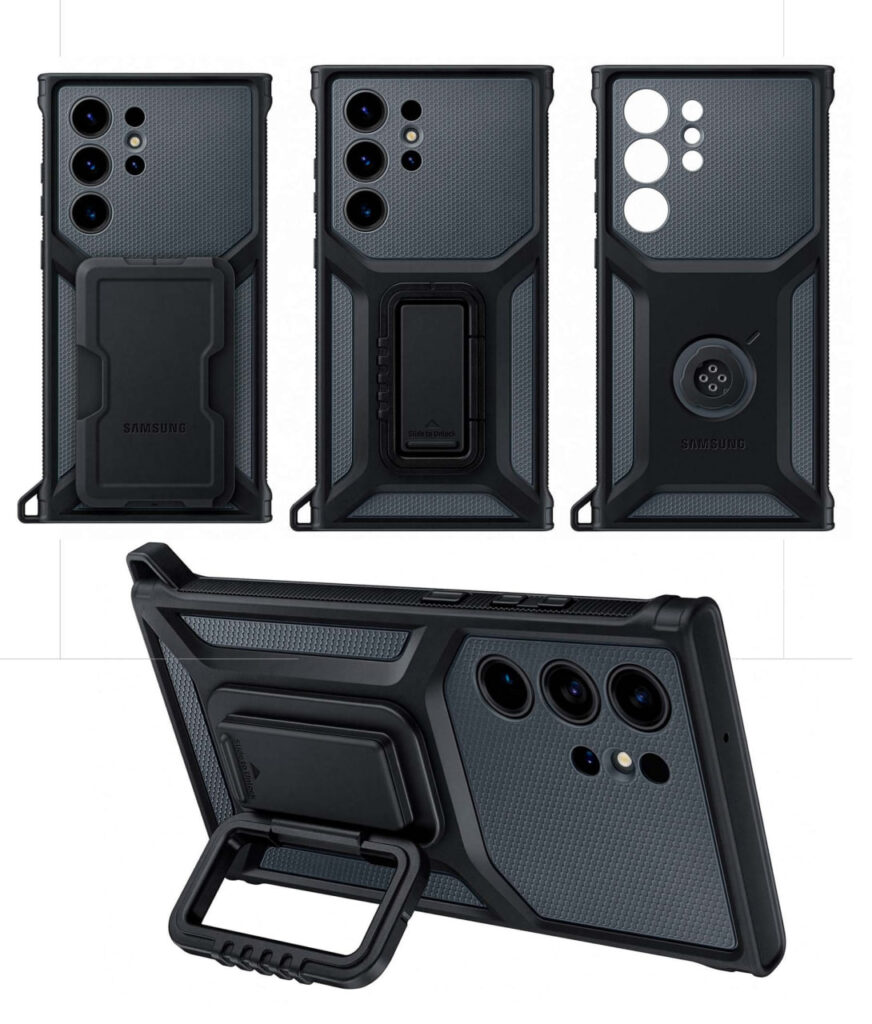 Check out the drop proof Samsung Galaxy S23 Rugged case renders here ...