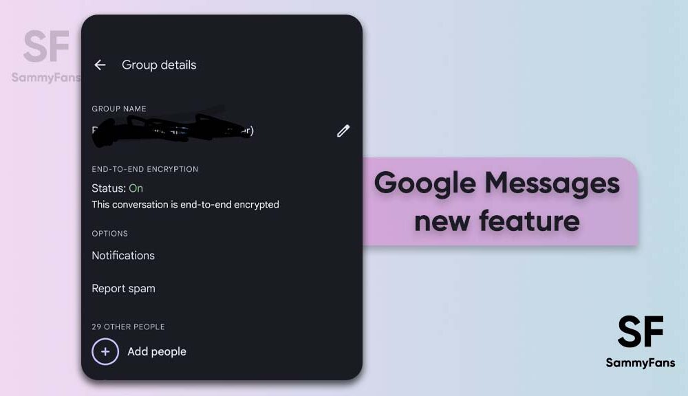 Google Messages now lets you add 100 members to an end-to-end encrypted ...