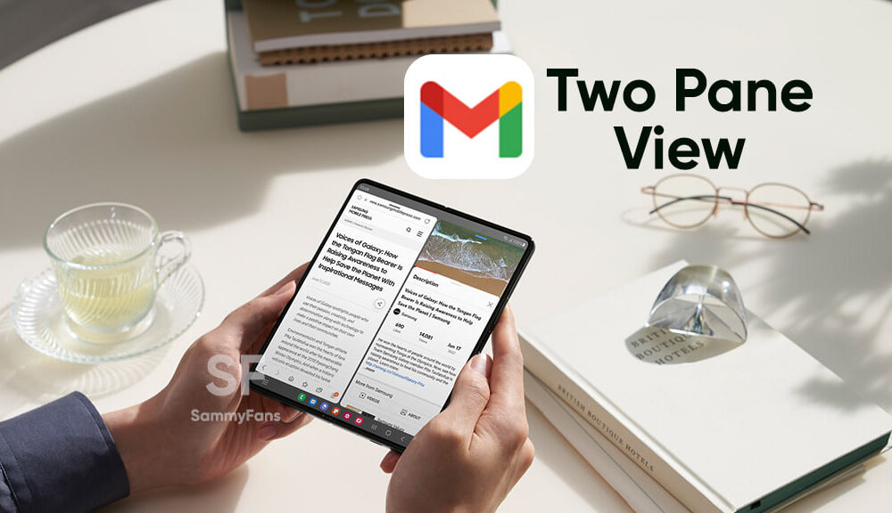 Gmail update brings two-pane layout to Samsung Galaxy Z Fold smartphones - Sammy Fans