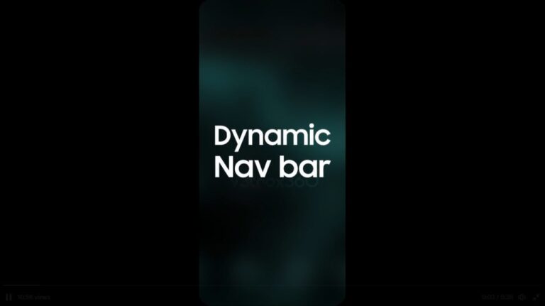 Forget Dynamic Island, check this excellent Dynamic Nav Bar concept for ...