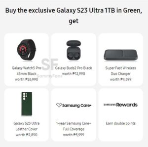 Samsung Philippines unveils Galaxy S23 Ultra VIP Bundle with various ...