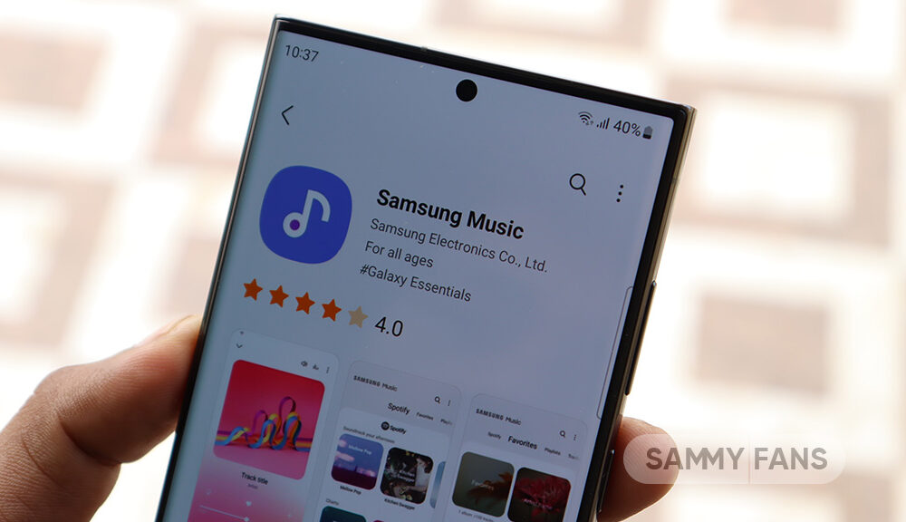Samsung Music app gets a new update for One UI devices - Sammy Fans