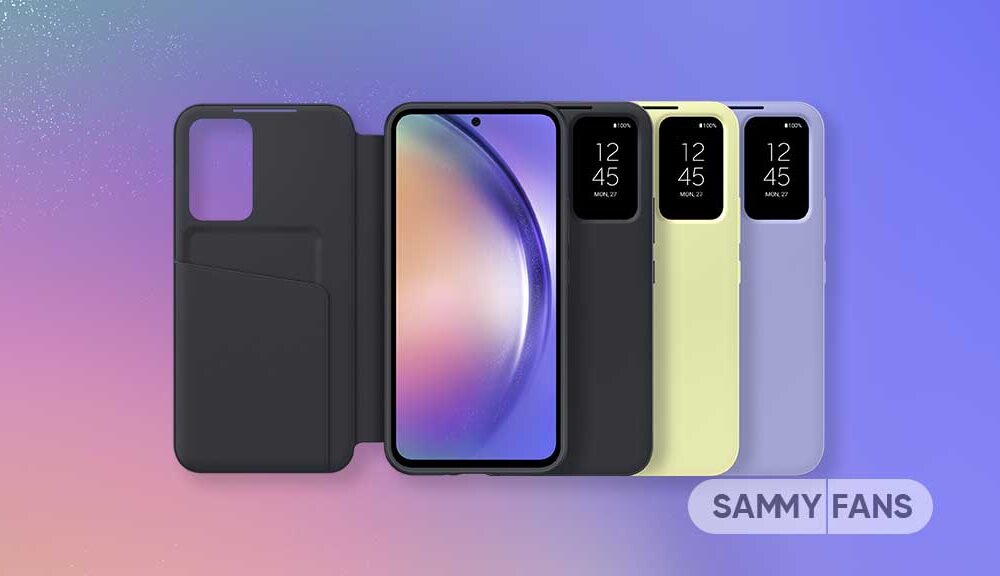 Samsung's Smart View Wallet Case reveals Galaxy A54 design ahead of ...