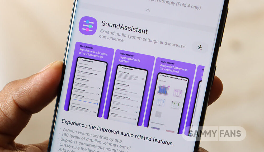 Samsung Sound Assistant App Brings Flex UI, Custom Voice Effects, and ...