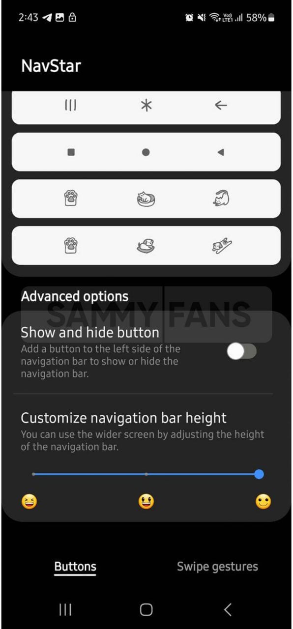 Here's how to adjust height of navigation bar of your Samsung device ...