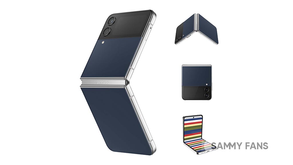 Samsung launches new Galaxy Z Fold4 Burgundy Red and Z Flip4 Navy Blue ...