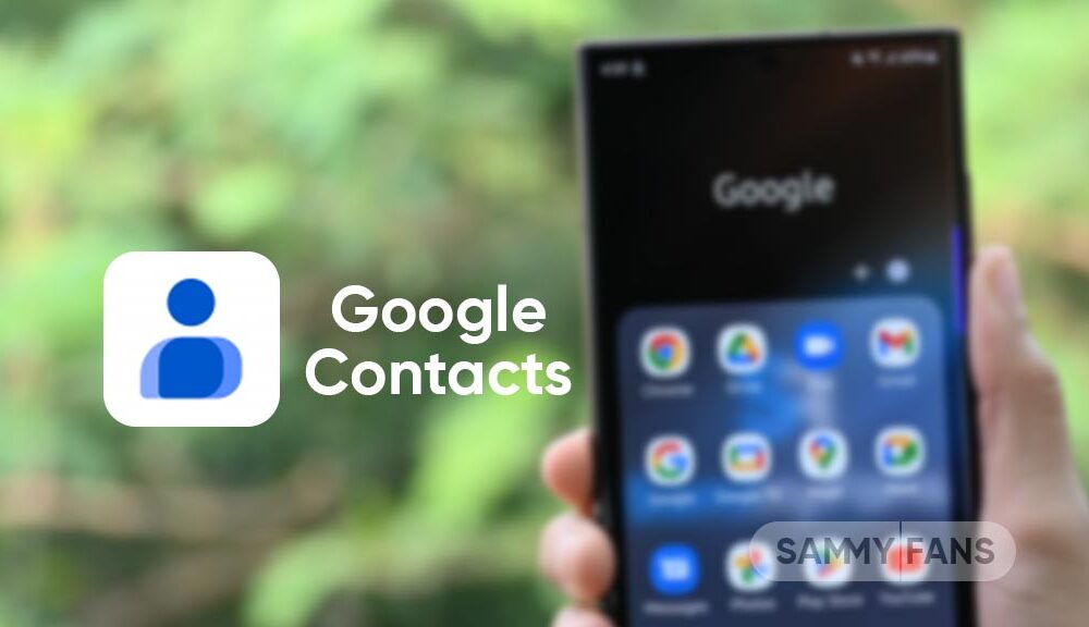 Google Contacts widget to add a new messaging feature - Sammy Fans